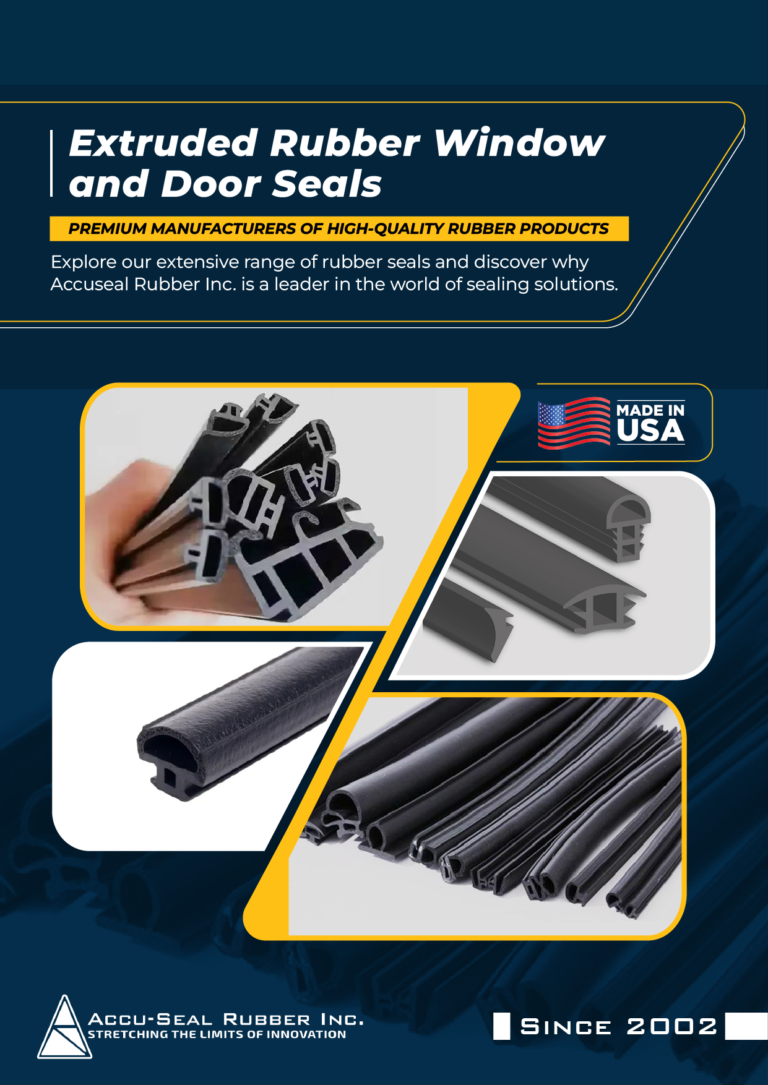 Best Extruded Rubber Window and Door Seals in USA | Accuseal Rubber Inc.