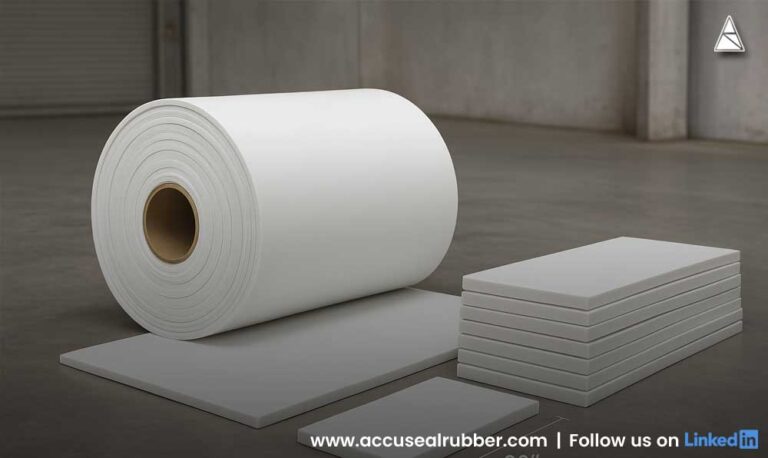 Where can I buy ¾” White EPDM Rubber roll in the USA? | Accuseal Rubber ...